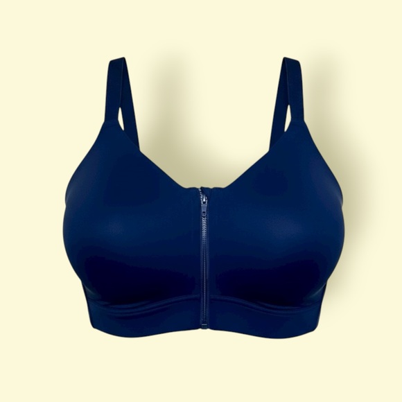 torrid | Intimates & Sleepwear | Torrid Active Dark Blue Frontzip ...